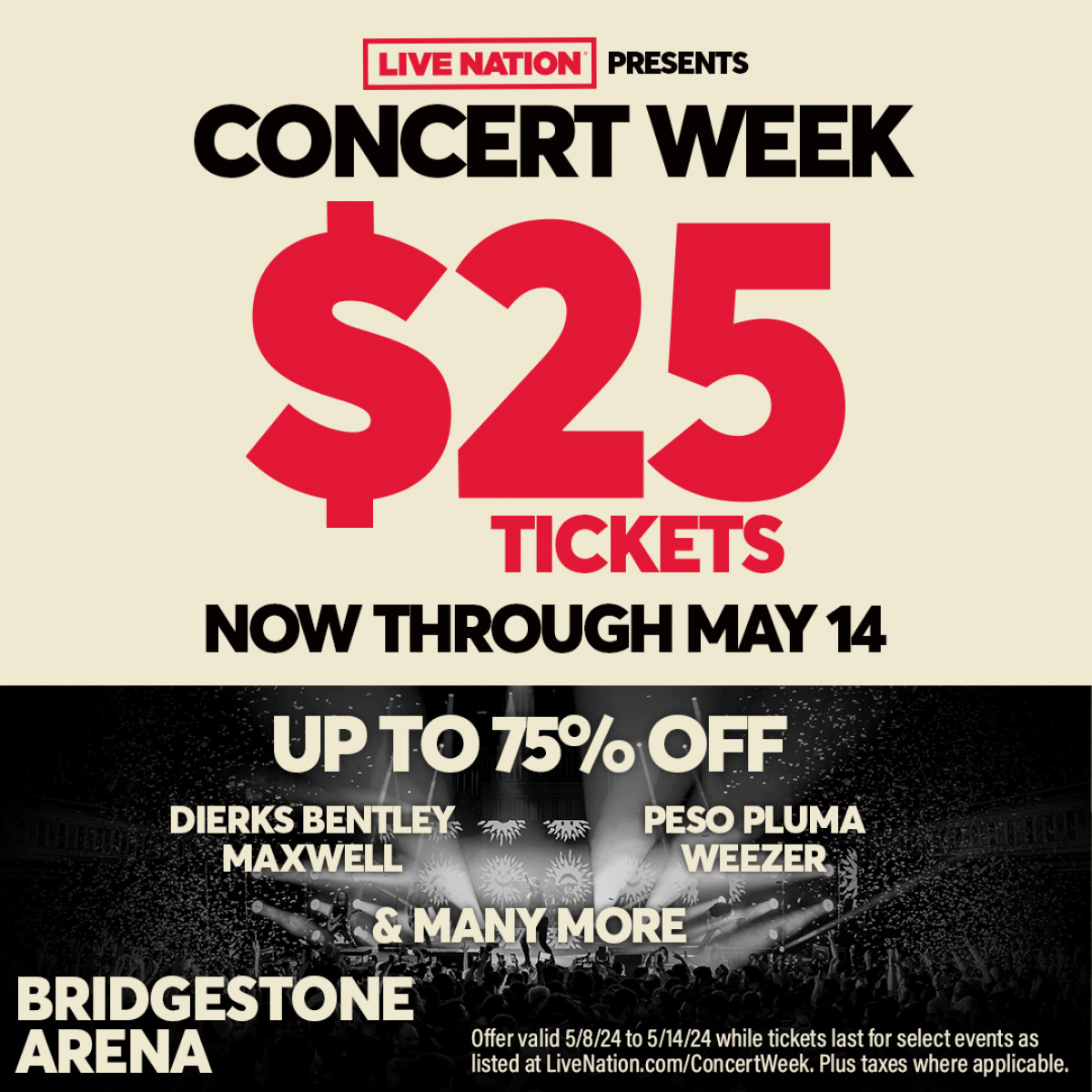 Live Nation Concert Week | 102.9 The Buzz